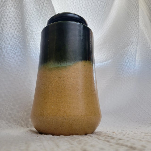 Mid 20th Century Scheurich Pottery Vase From West Germany | Chairish