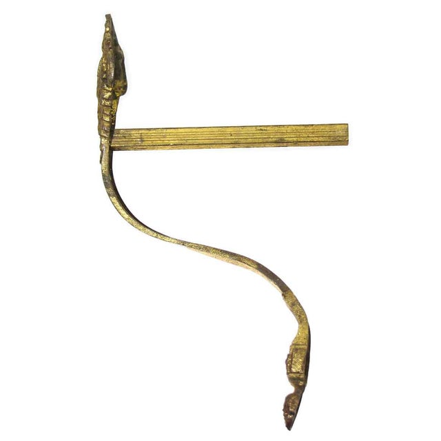 Bronze Victorian Curtain Hardware - a Pair | Chairish