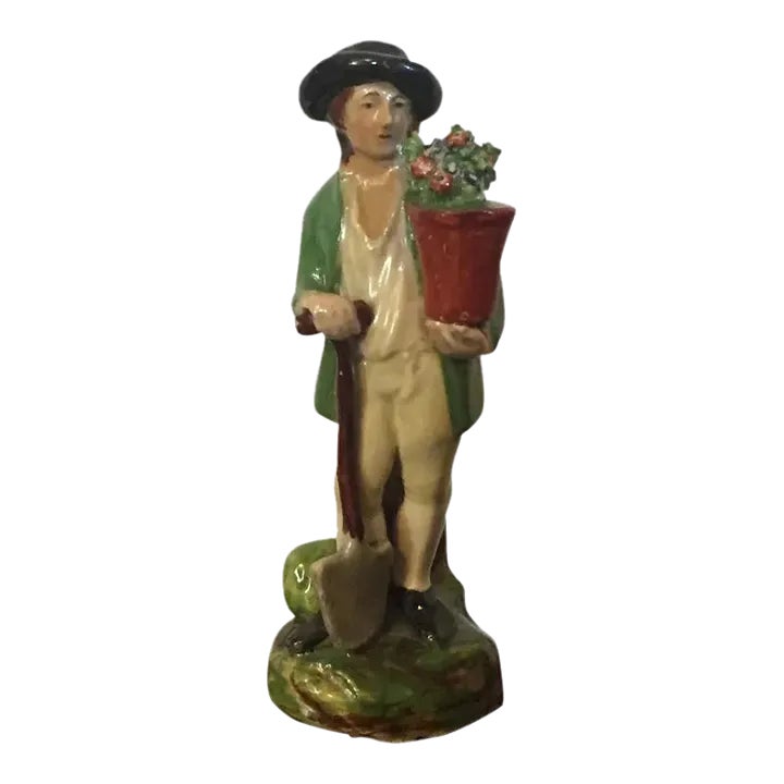Antique Early 19th Century English Georgian Staffordshire Pearlware ...