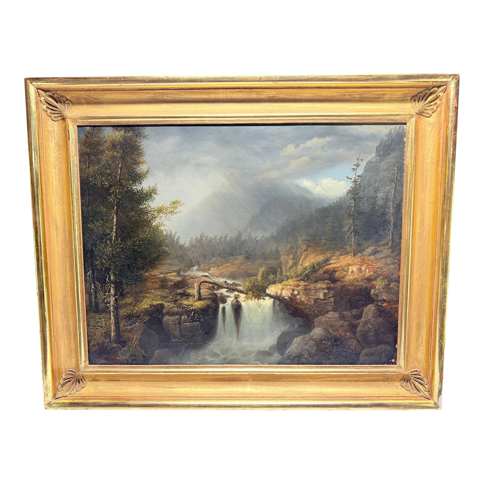 James Hope (American, 1818–1892) “Castleton Falls, Castleton, Vermont ...
