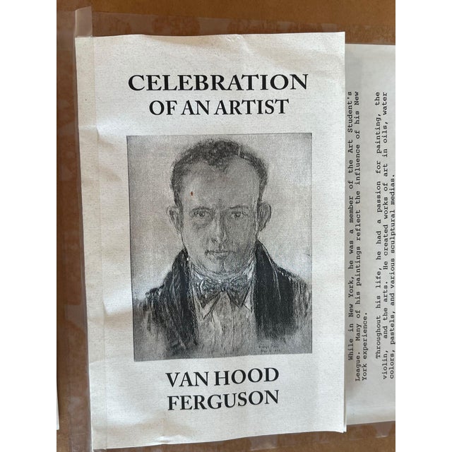 Original Painting by Van Hood Ferguson, Mid Century Florida Artist ...