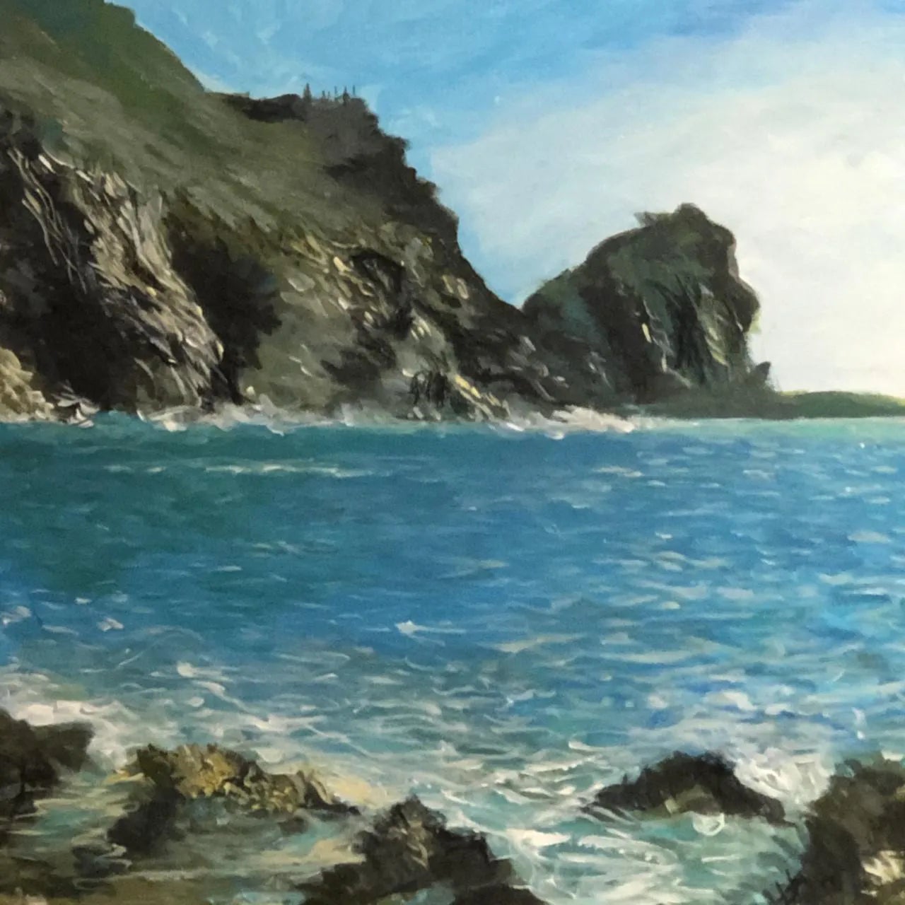 Cornwall Seascape - Limited Edition Print | Chairish