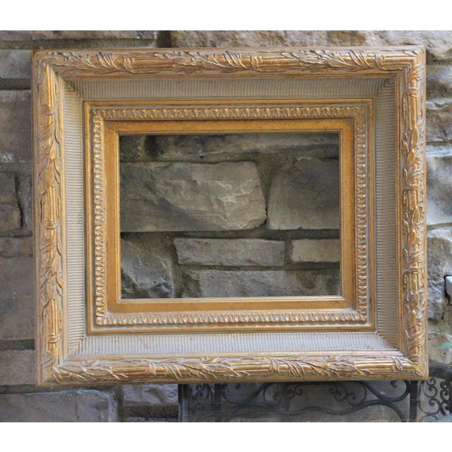 Late 20th Century Gold Regency Wood Frame, Made in Mexico | Chairish