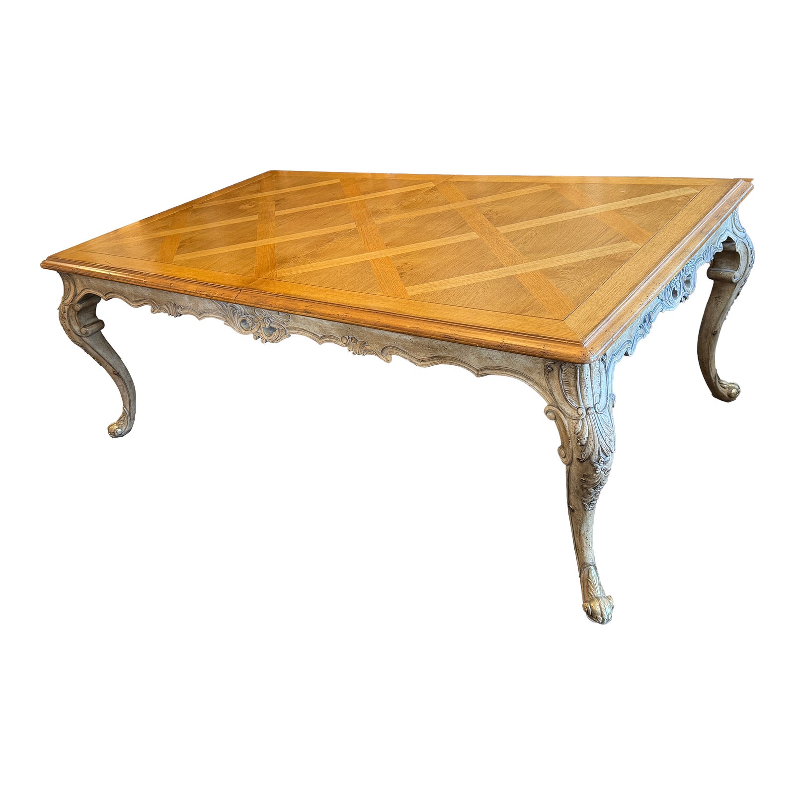 Ferguson Copeland Ltd. Louis XV Extension Dining Table | Chairish