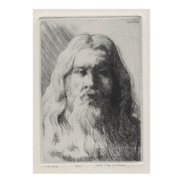 1936 Keith Shaw William Portrait Etching | Chairish