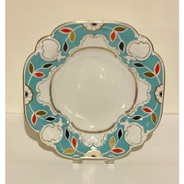 Early 20th Century Deco Shallow Hand Painted Porcelain Bowl by ...