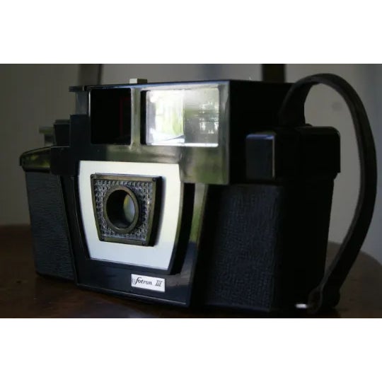 Vintage Black Fotron Camera | Chairish