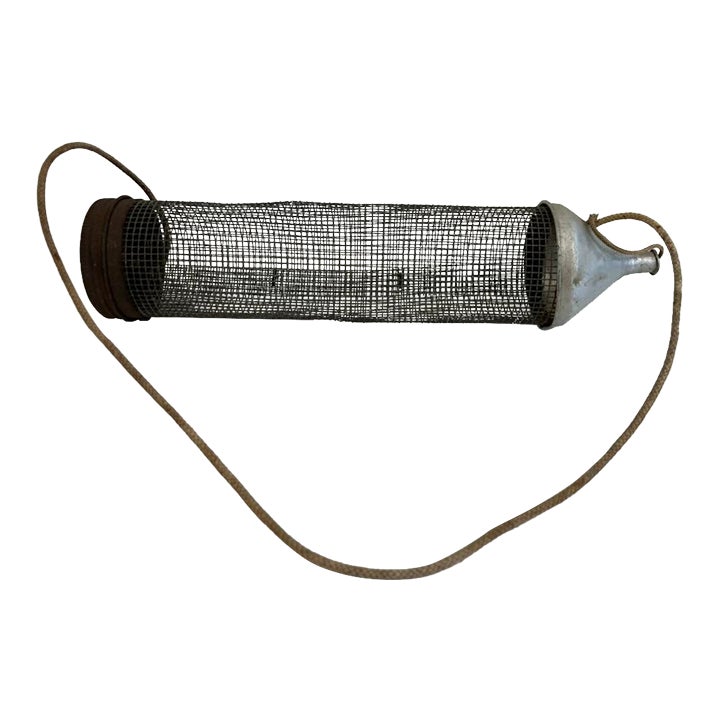 Vintage Wire Mesh Minnow Trap – Rustic Cabin & Nautical Décor (1930s ...
