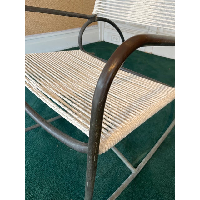 1960s Brown Jordan Bronze Rocker | Chairish