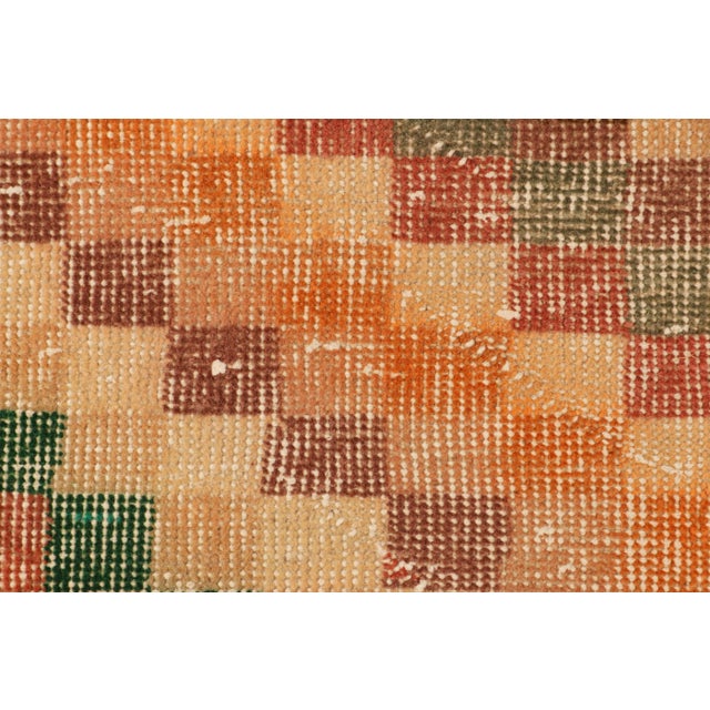 Vintage Zeki Müren Rug With Polychromatic Geometric Patterns, From Rug ...