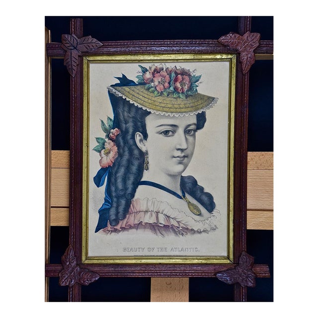 Currier & Ives"Beauty of the Atlantic" an Original Currier & Ives ...