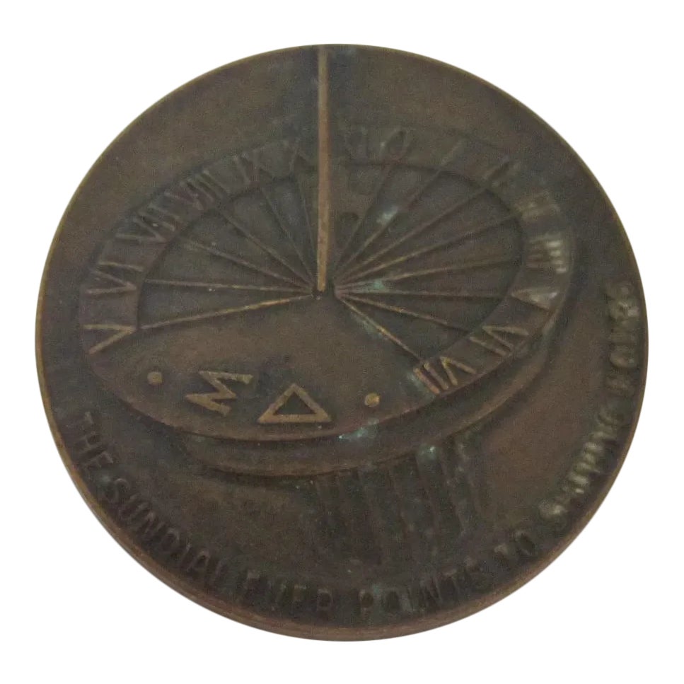 Sundial Bronze Medal | Chairish