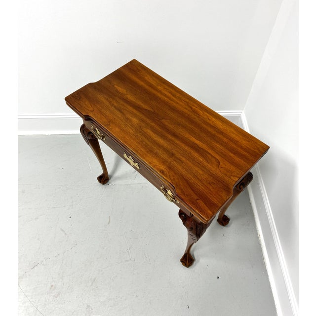 Statton Private Collection Oxford Cherry Gateleg Flip Top Game ...