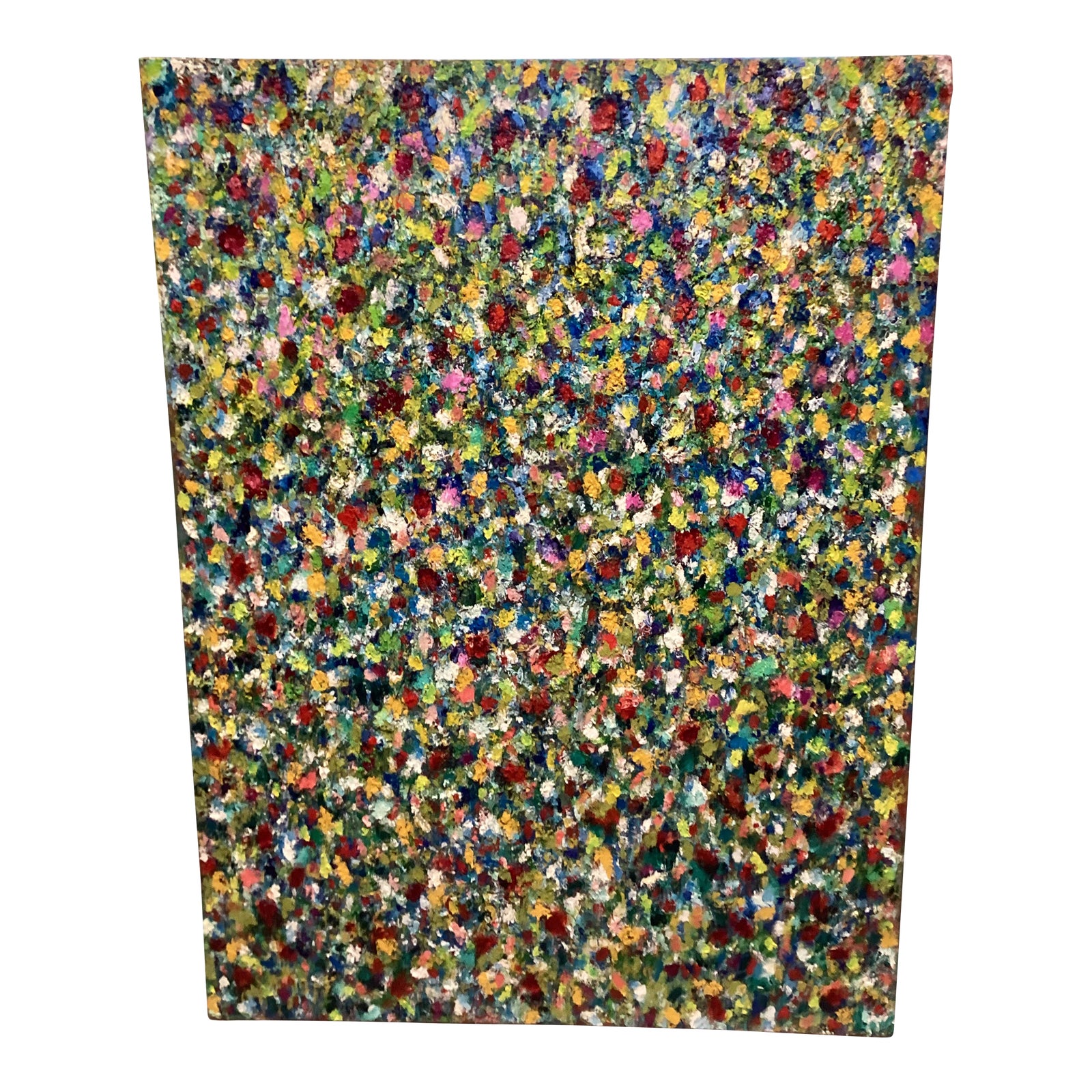 Abstract Oil Painting by Listed Artist David Kenan | Chairish