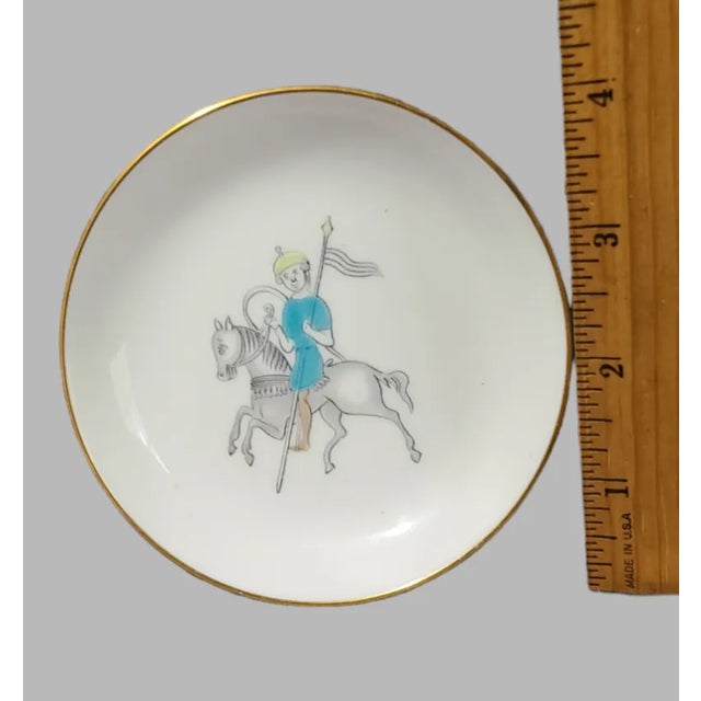 Vintage Minton Bone China Hand Painted Medieval Knight on a Horse ...