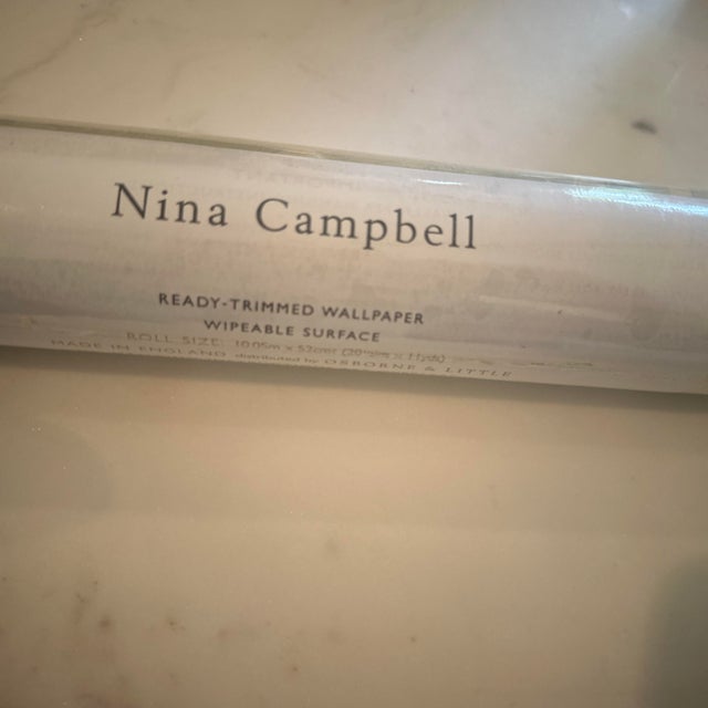 Nina Campbell Ready Trimmed Wallpaper Distributed by Osborne & Little ...