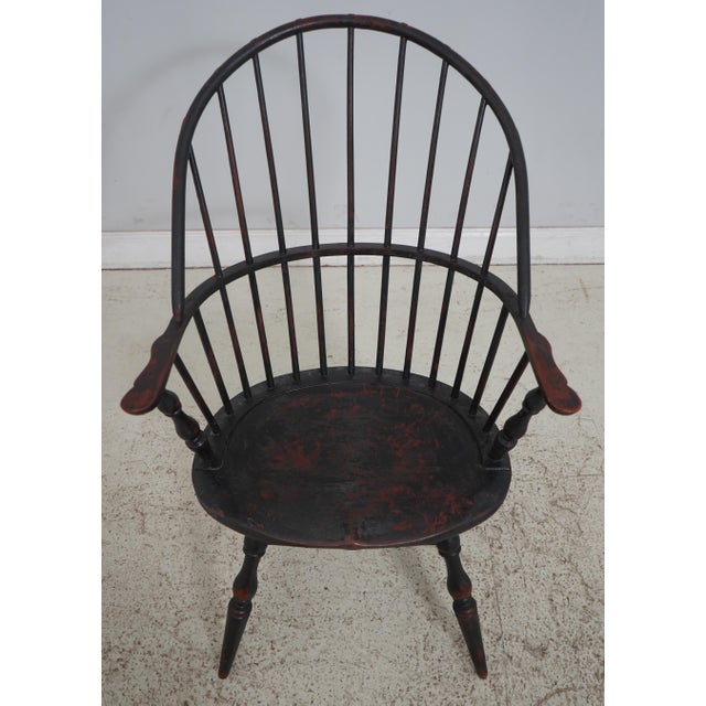 Set of 4 Luigi Rossi Benchmade Windsor Dining Room Chairs | Chairish