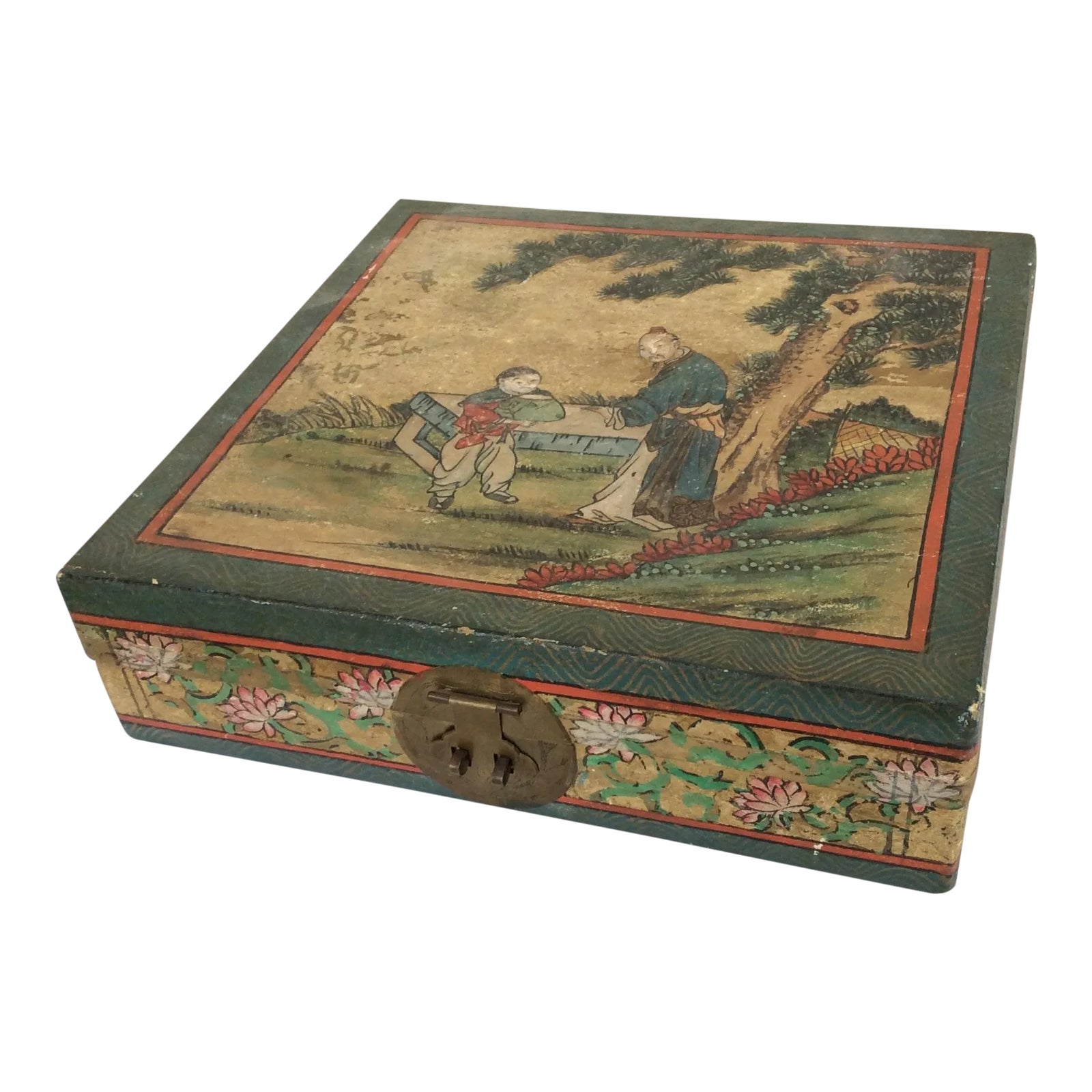 Antique Chinese Box | Chairish