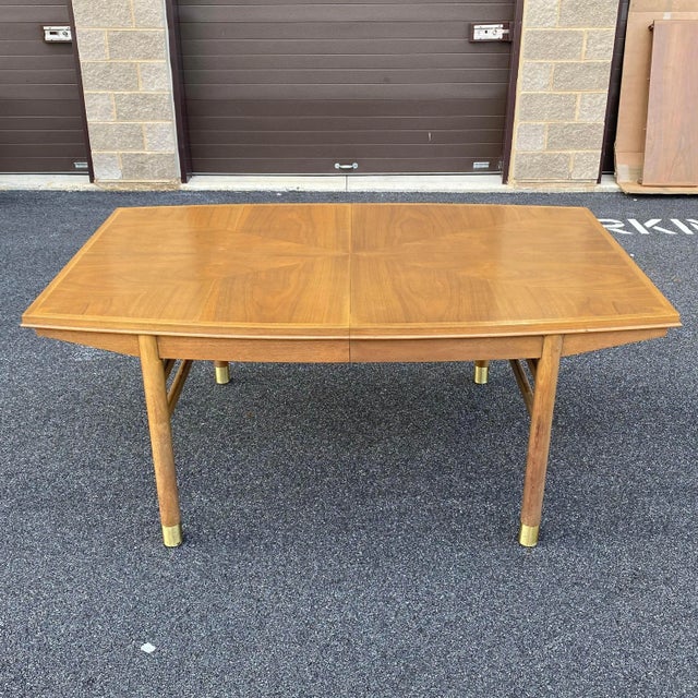 Renzo Rutili Mid-Century Modern Dining Table for Johnson Furniture ...