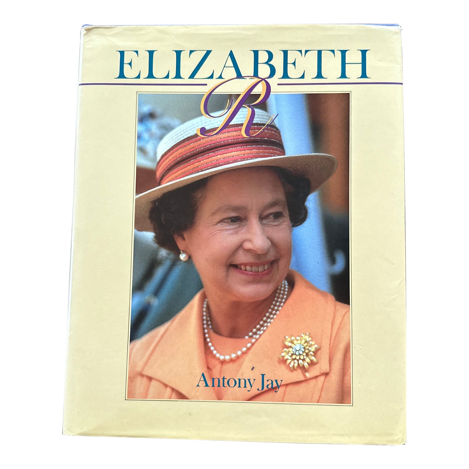 Vintage Queen Elizabeth Book | Chairish