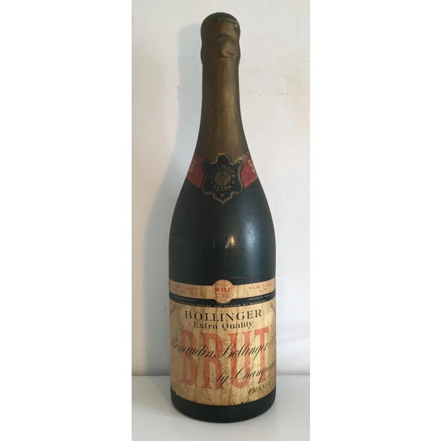Giant 3ft Tall French Champagne Bottle - Xl Shop Display - | Chairish