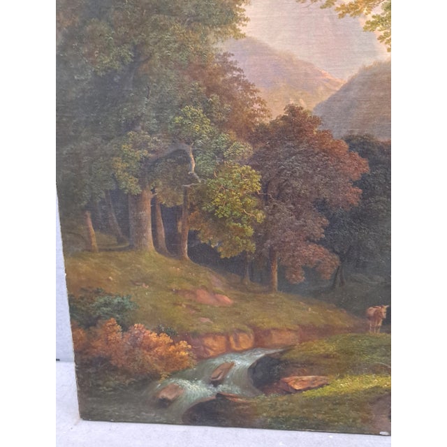 F. Cesare Bimerman (1821-1890) Forest Landscape With Travelers and ...