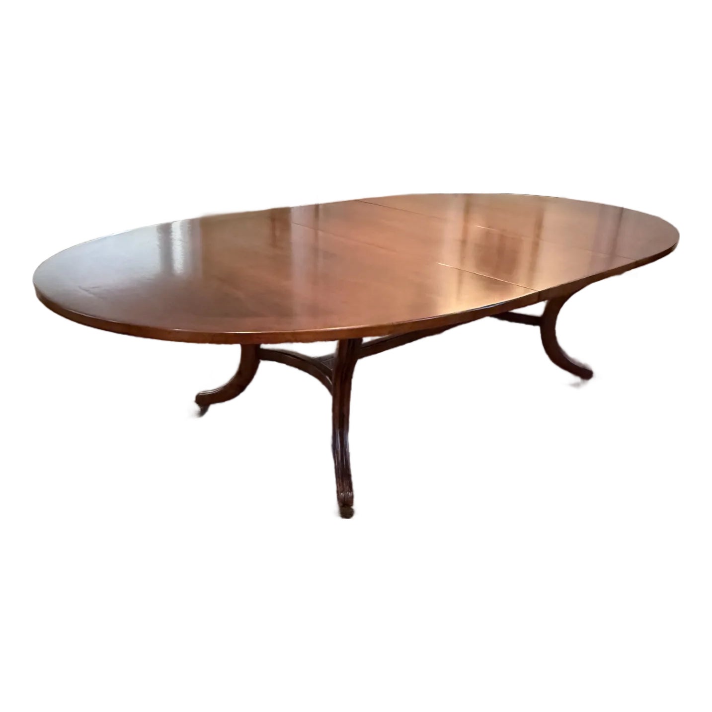 Ferguson Copeland Oval Dining Table | Chairish