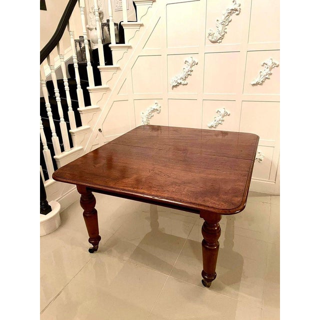 19th Century Victorian Mahogany Extending Dining Table Chairish