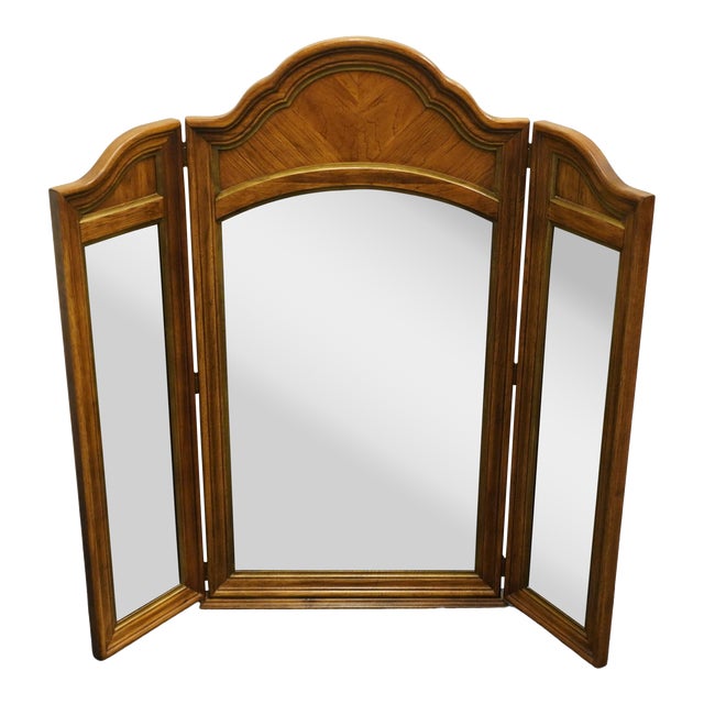 High End Country French Provincial Style 50" Tri-Fold Mirror 272-060 ...