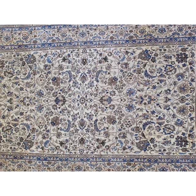 1970s Vintage Persian Nain Rug | Chairish