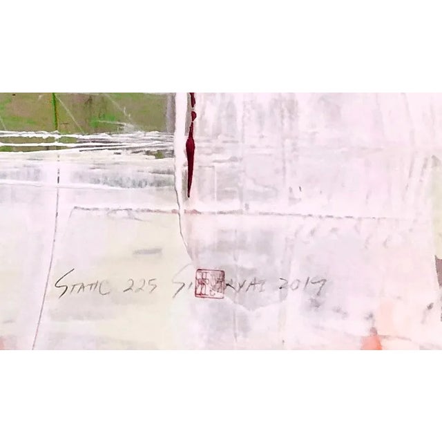 Static 225 Abstract Painting | Chairish