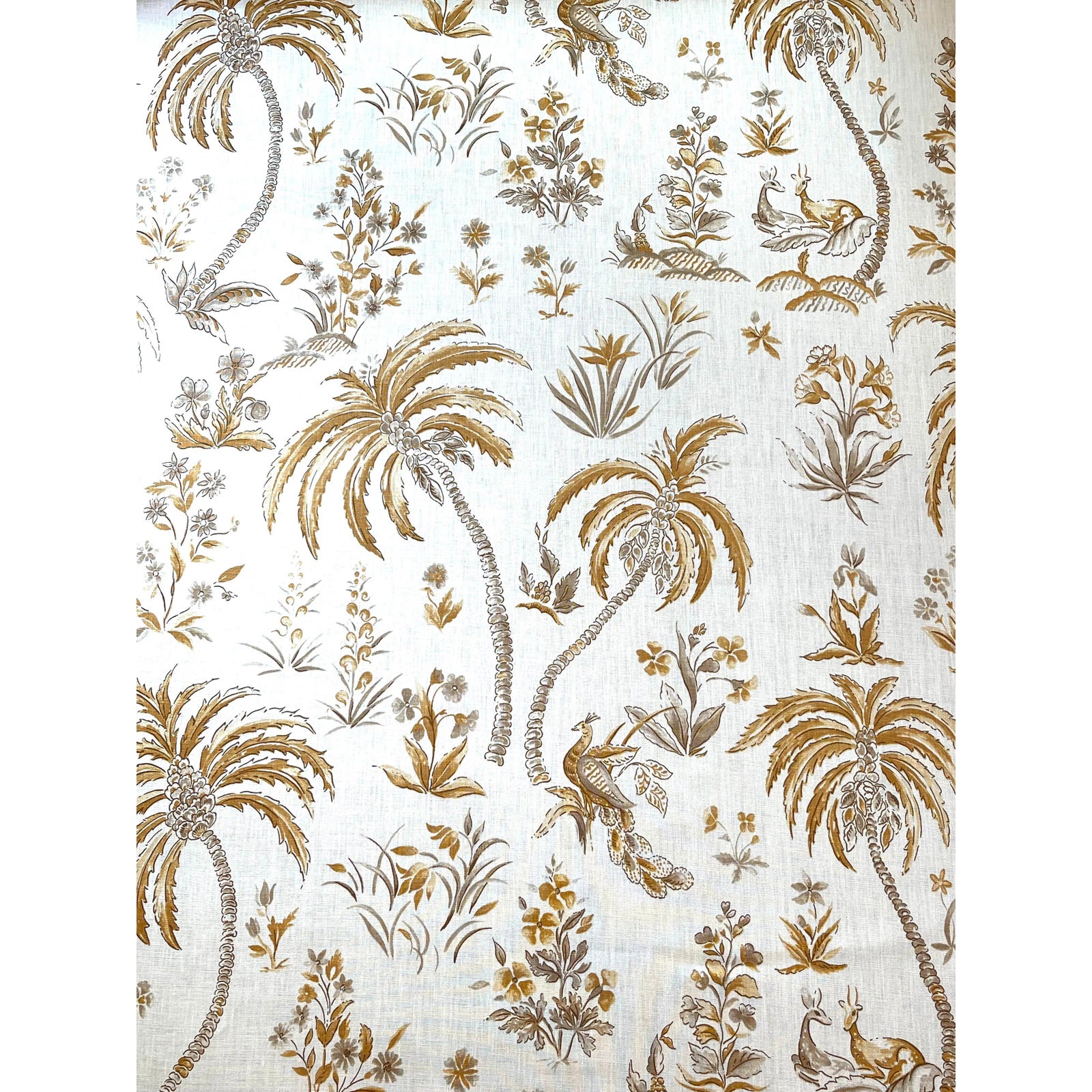 Lisa Fine "Pasha" Fabric Bamboo 12 Yards | Chairish