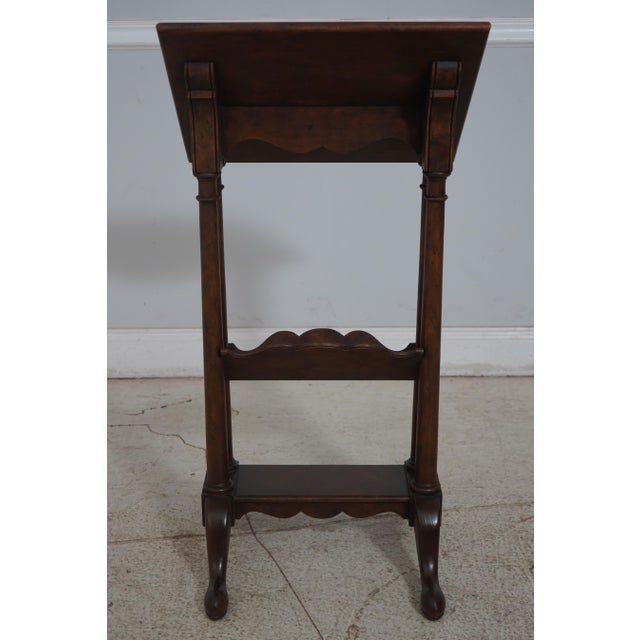Baker Walnut Music Stand or Book Rack | Chairish