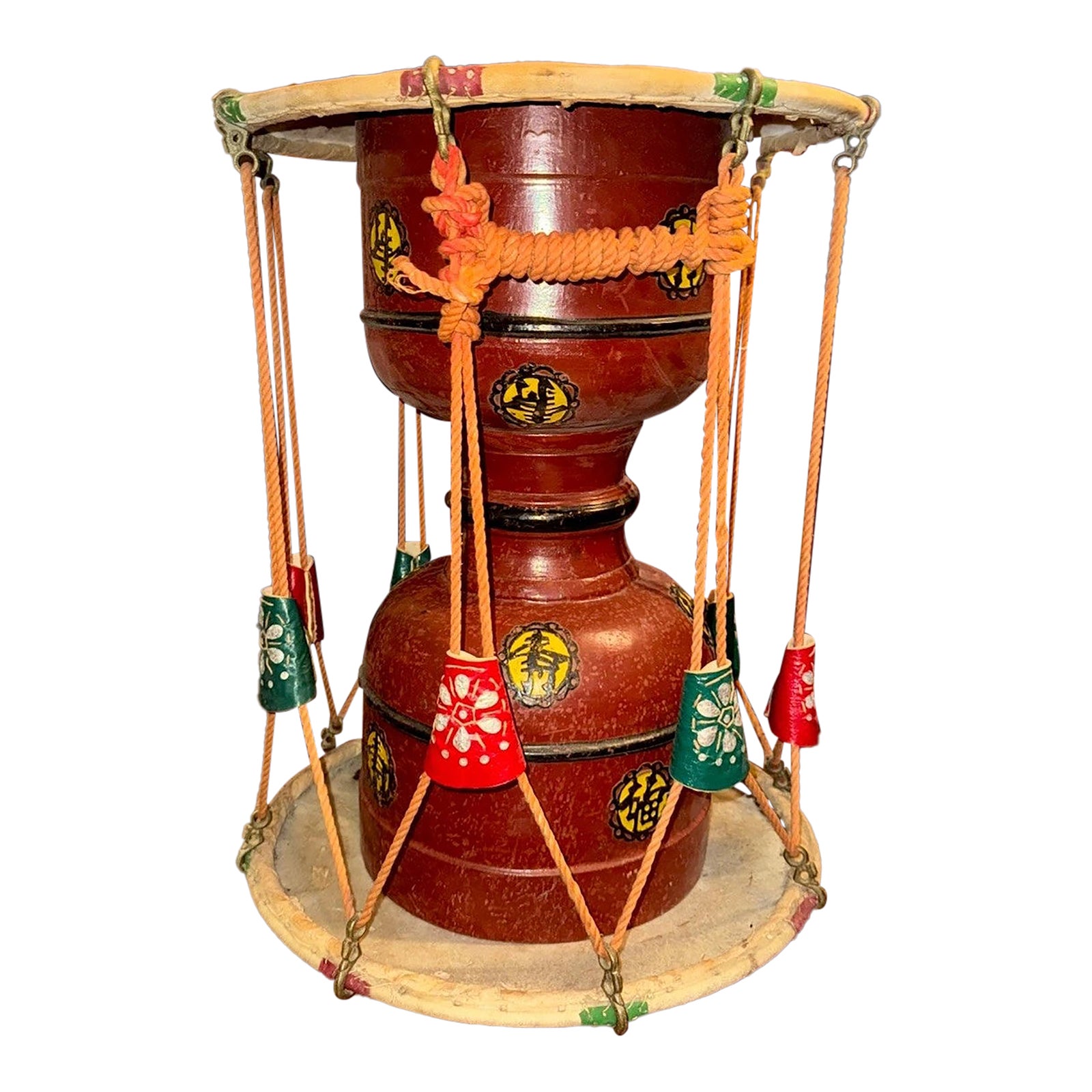 Antique Korean Janggu Drum | Chairish