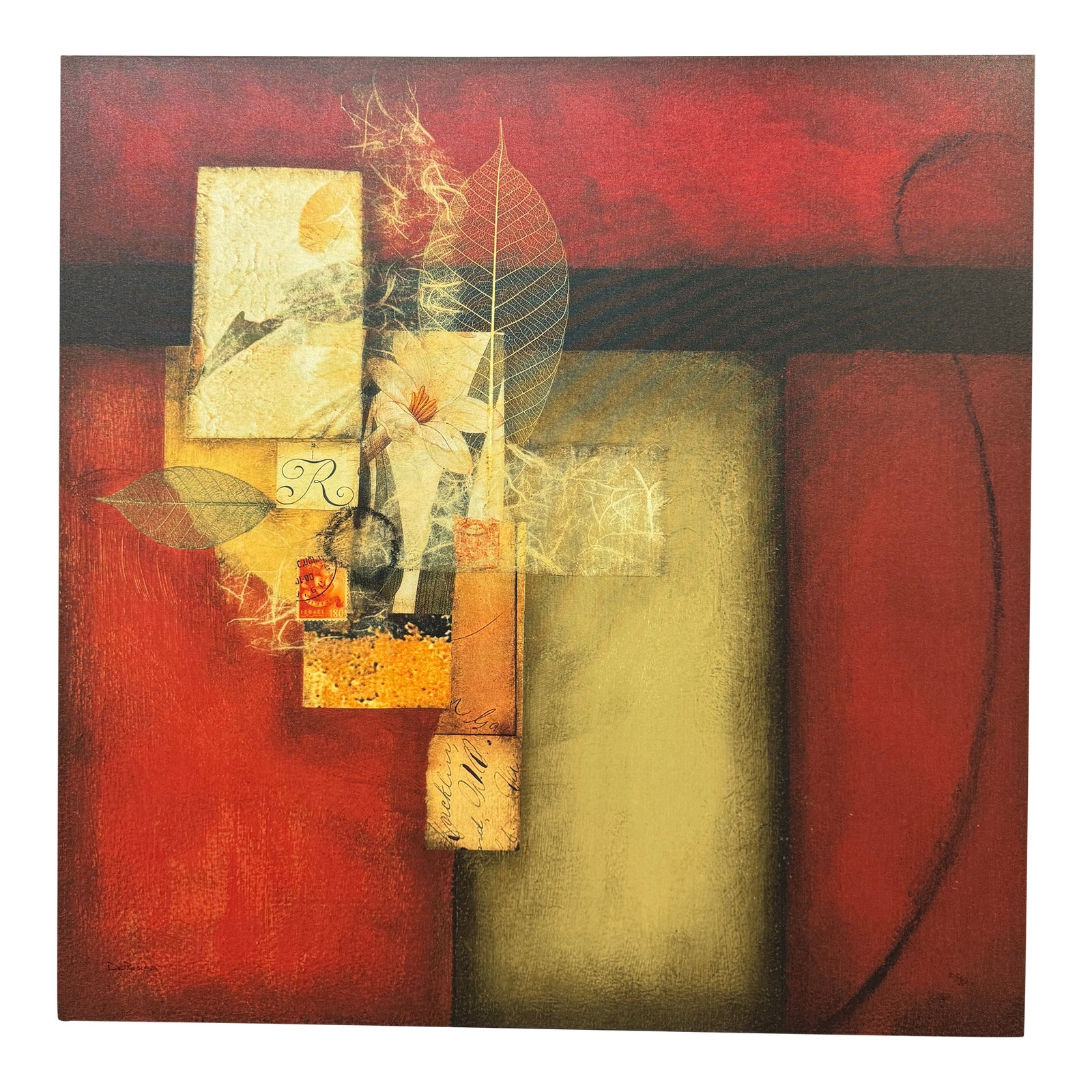 Michael De Rosier Radiance III Abstract Print | Chairish