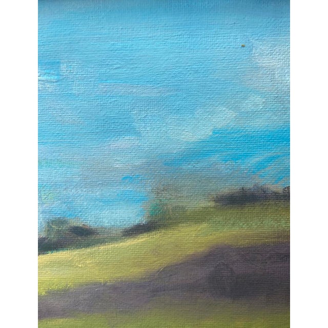 "Hey Where Are All the Horses?" Original Impressionist Rural Landscape Oil Painting by Jenny ...