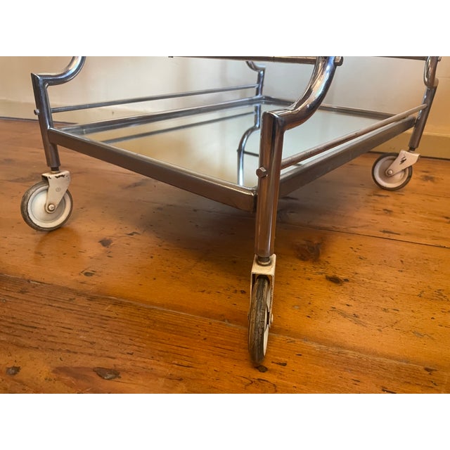 Vintage English Serving Trolley, 1950s | Chairish