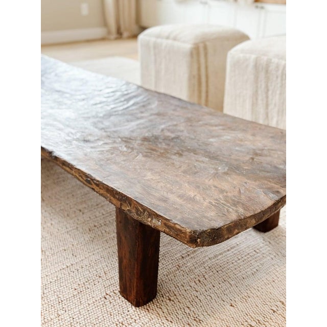 19th Century Huge Antique Naga nagaland Tribe Table | Chairish