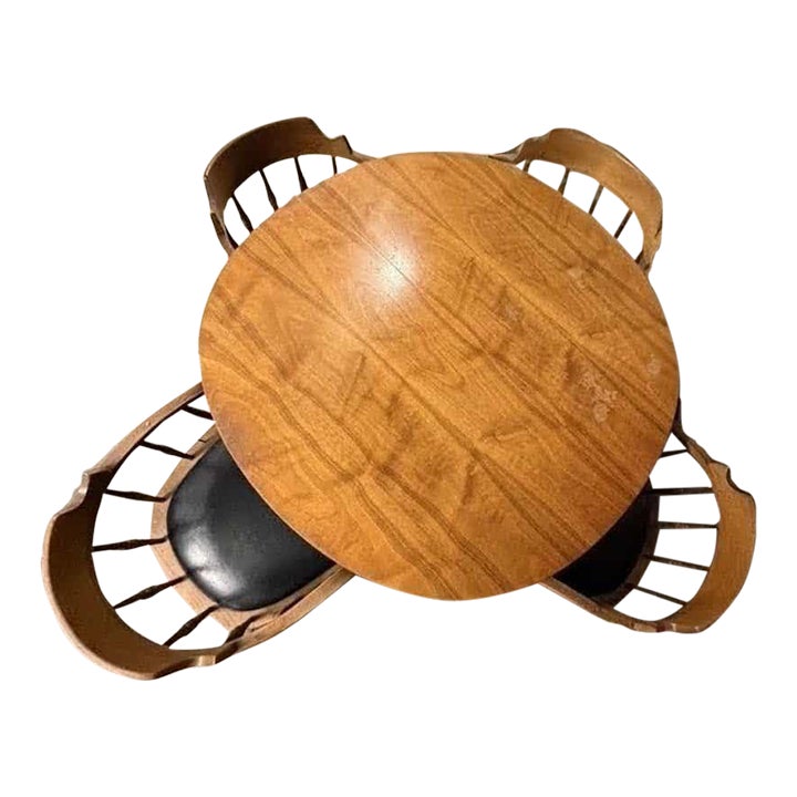 1950s Drexel Declaration Mid-Century Modern Dining Set - 5 Pieces Plus ...