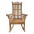Amish Made Solid Oak Children's Rocker | Chairish