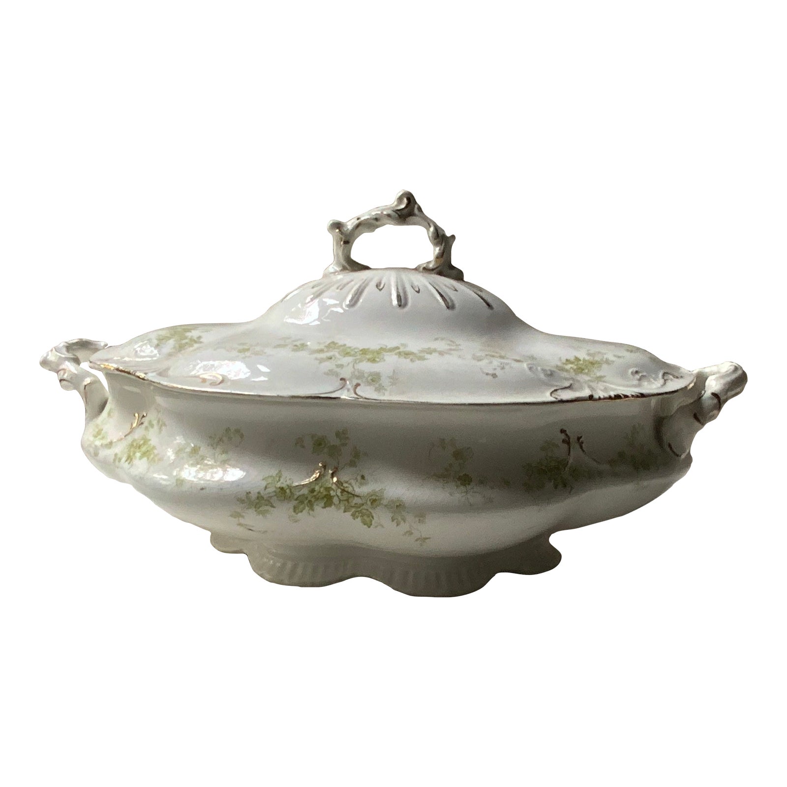 Exquisite 1920s Alfred Meakin English Country House Covered Tureen ...