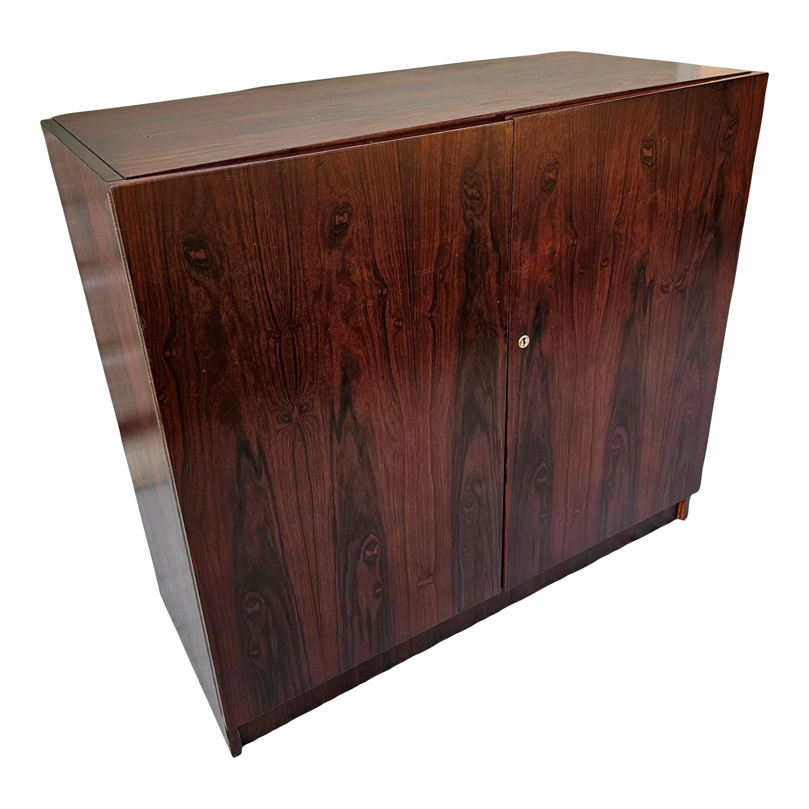 Mid 20th Century Modern Rosewood Magic Box Desk Made in Brazil by ...