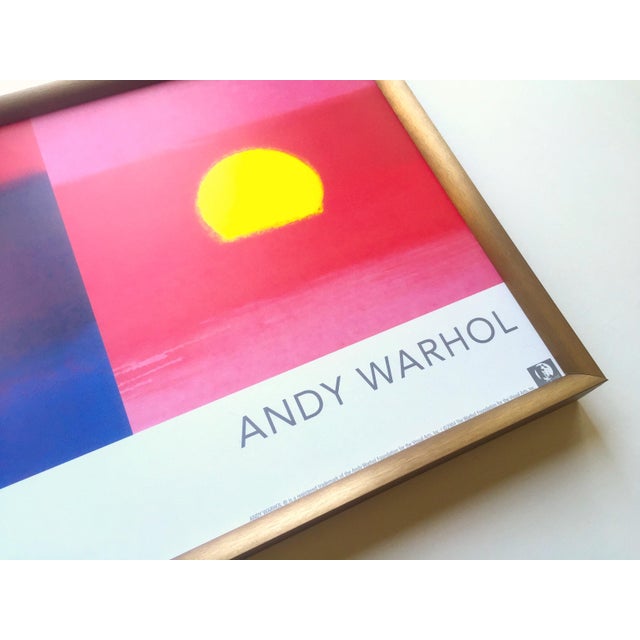 Andy Warhol Foundation Framed Pop Art Poster Print " Sunset Series ...