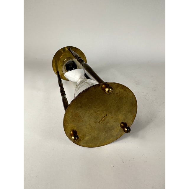 Vintage Brass Hourglass Chairish