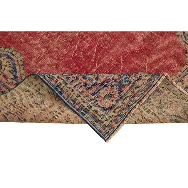 Vintage Turkish Beige Area Rug | Chairish