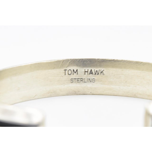 Navajo Native American Double Groove Sterling Silver Cuff Bracelet by ...