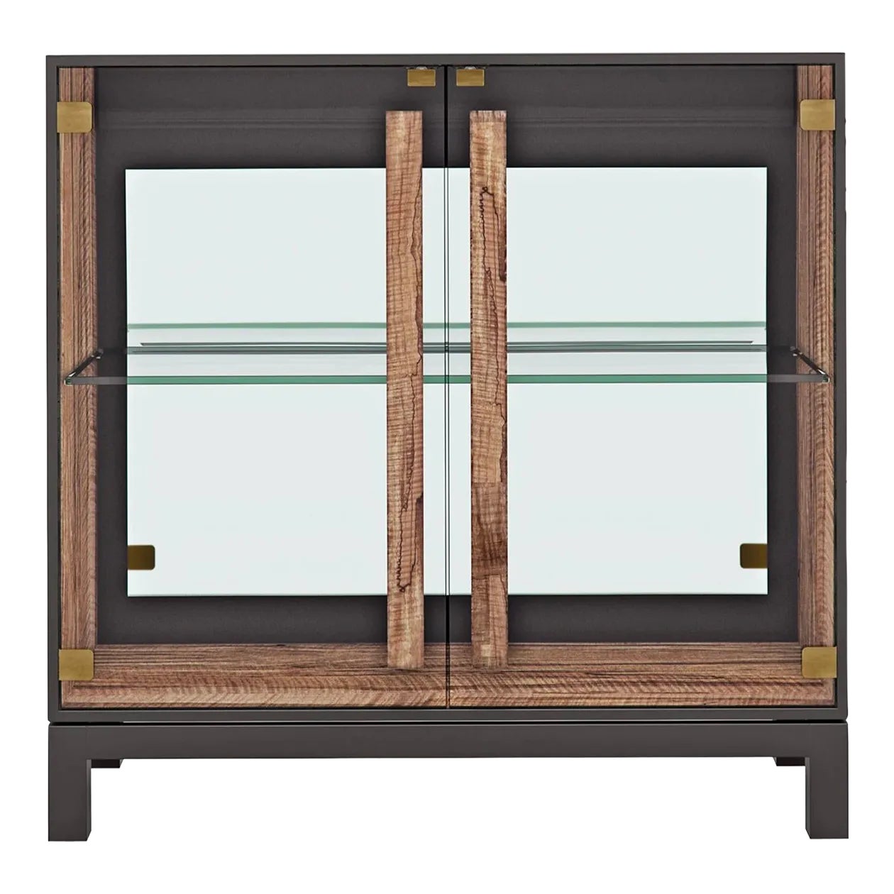 Caracole Modern Get a Handle on It Display Cabinet/Bar | Chairish