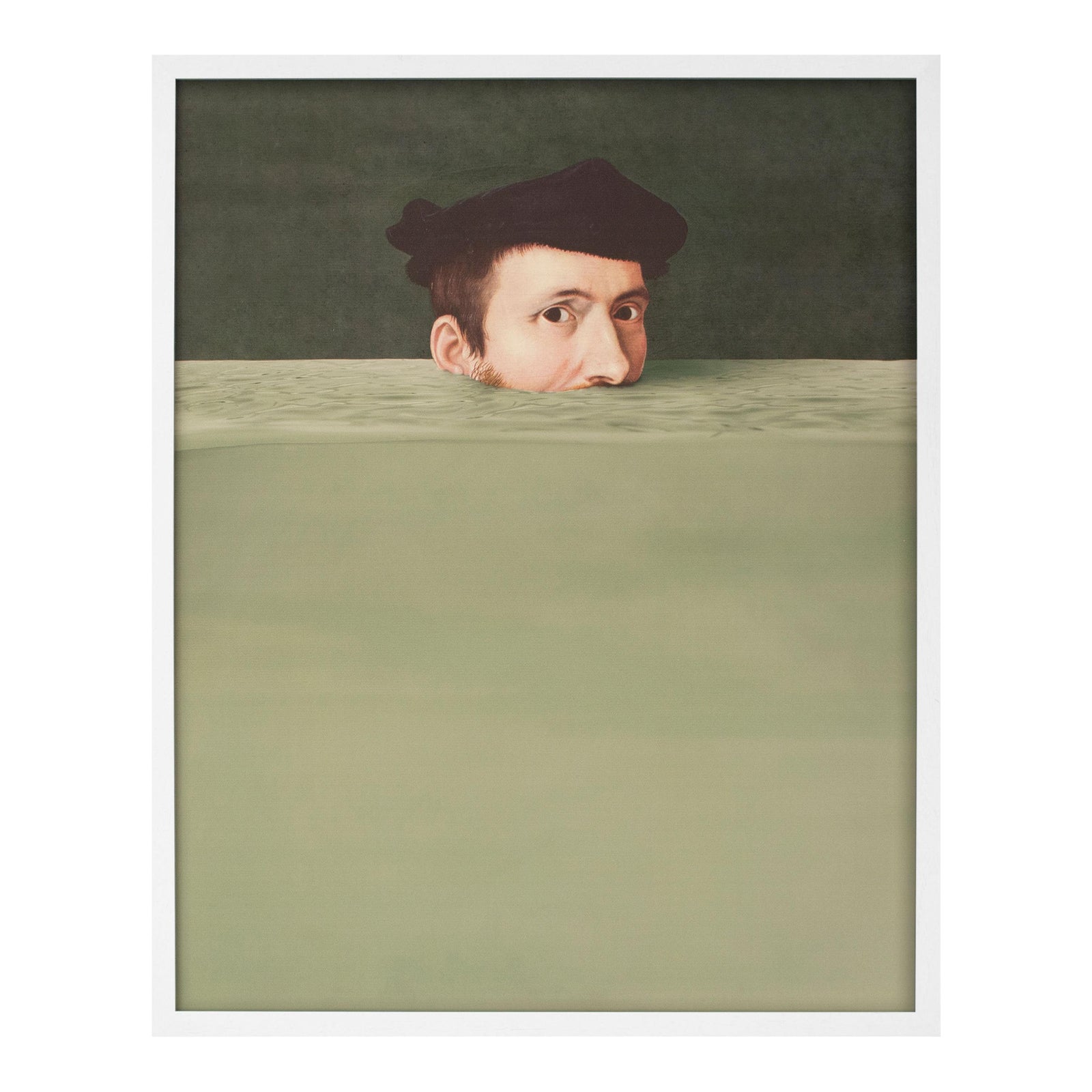 Mineheart Dada Inspired Abstract Portrait Print | Chairish