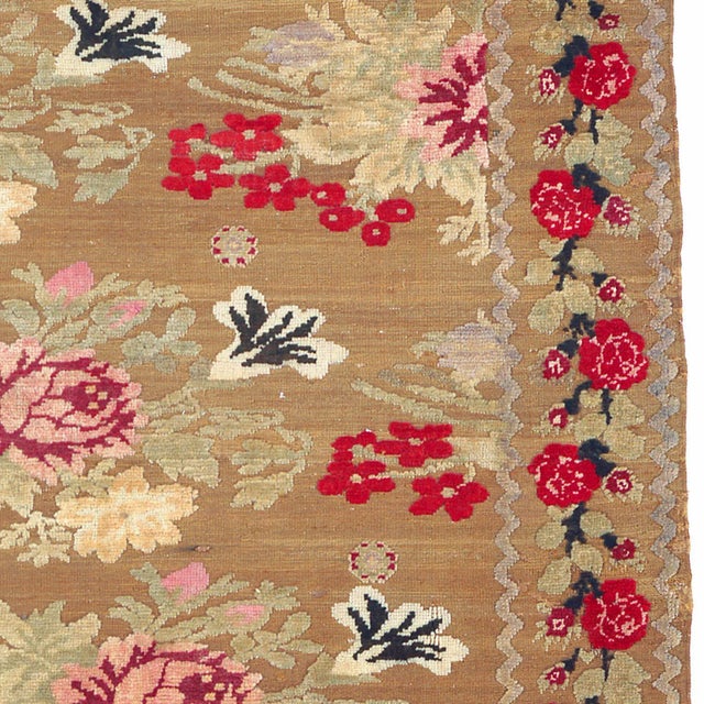 Antique Ukrainian Rug | Chairish