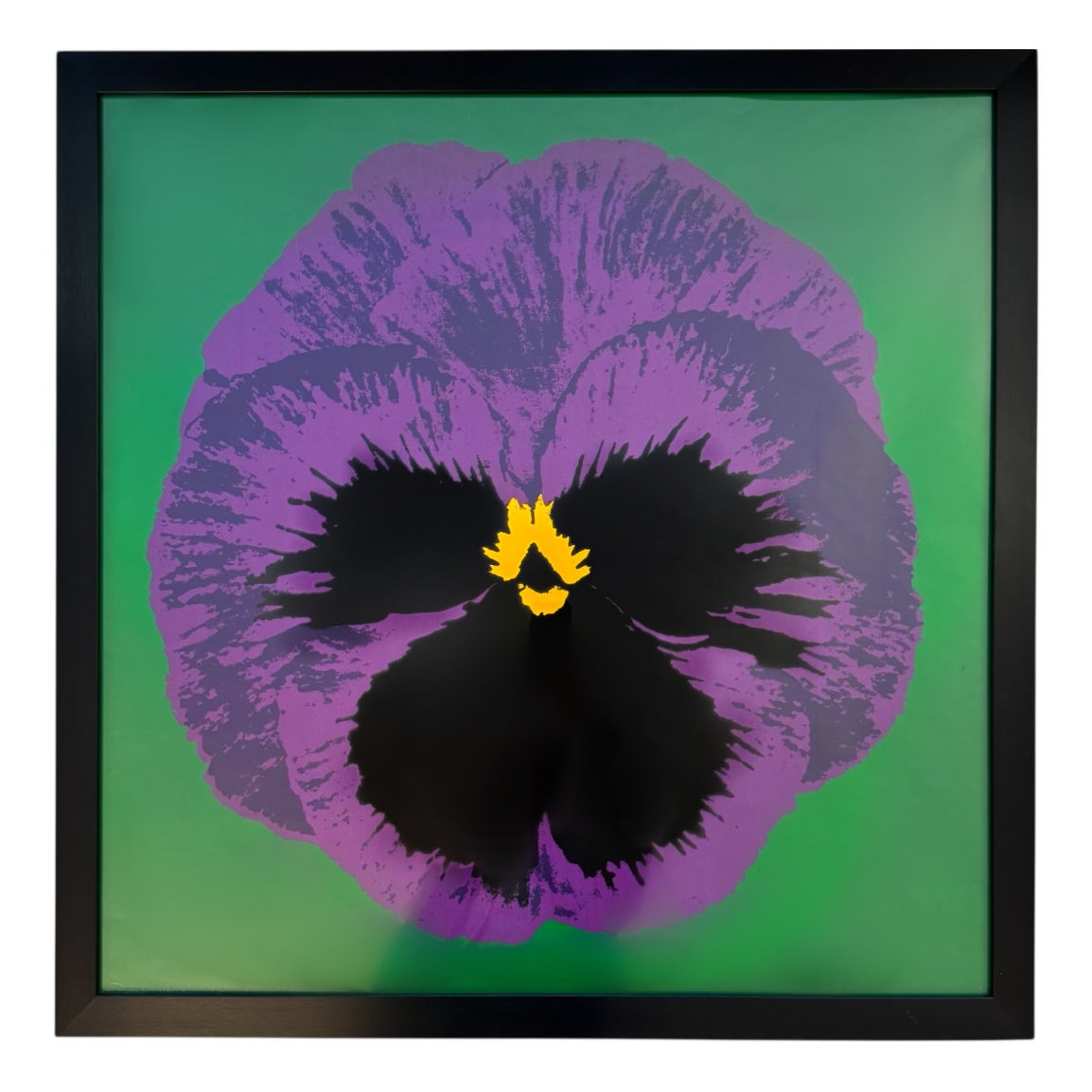 Jan Pienkowski, Pop Art Pansy, 1961, Silk-Screen, Framed | Chairish